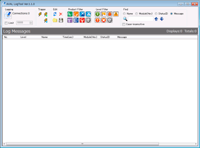 【組込み向けボード用 開発支援ツール】ドライバ・SDKメッセージ収集
